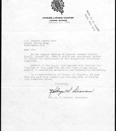 Lester Calloway Hunt | Wyoming History Day