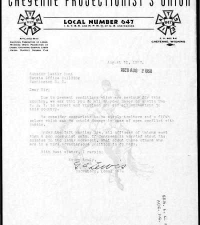 Lester Calloway Hunt | Wyoming History Day